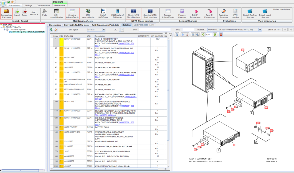 Aerospace standards – Matconf
